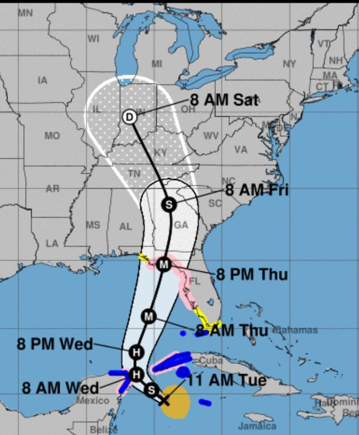 SECURE YOUR OUTDOOR ITEMS: Tropical Storm Force Winds Expected ...