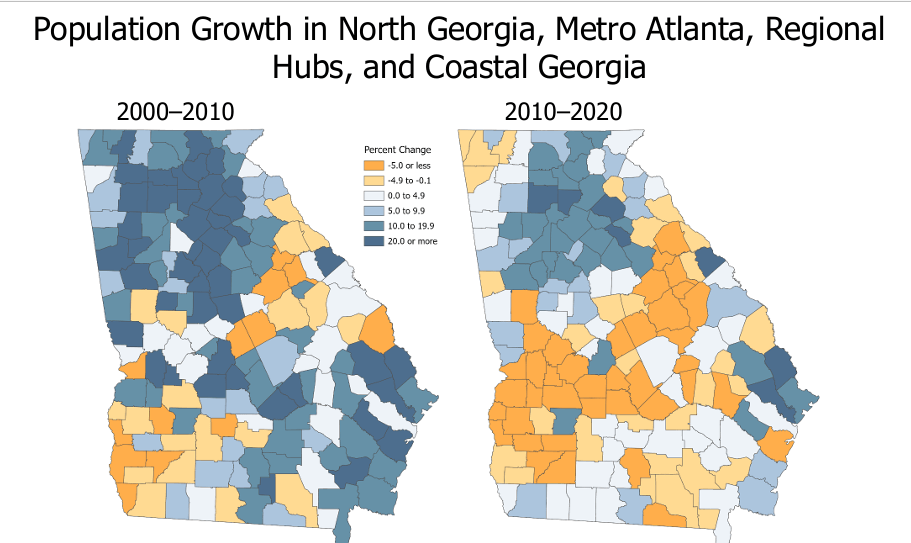 Population Decreases Hurt Georgia Counties – Georgia Media Group